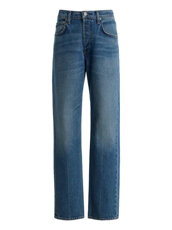 Citizens Of Humanity Savannah Stretch Mid-rise Cigarette Jeans - Medium Wash