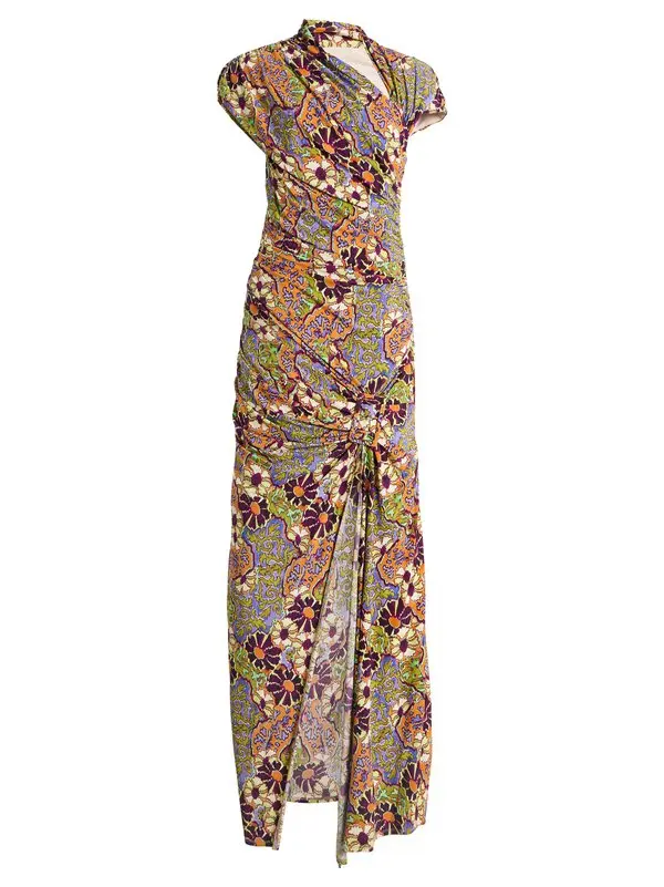 ALEMAIS Johanna Floral Crepe Maxi Dress - Multi