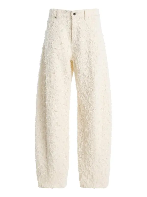 HAIKURE Clyde Barrel-leg Jeans - Ivory