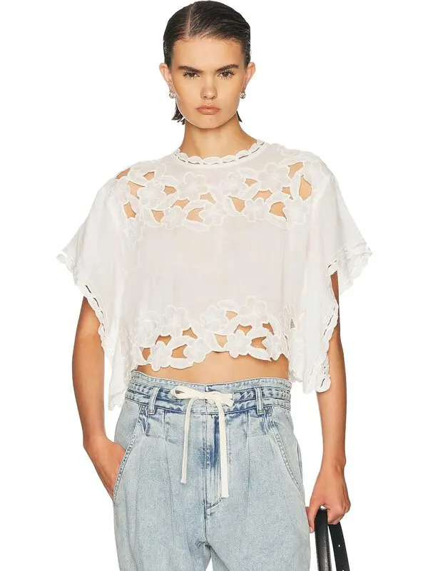 Isabel Marant Étoile Relda Top - White