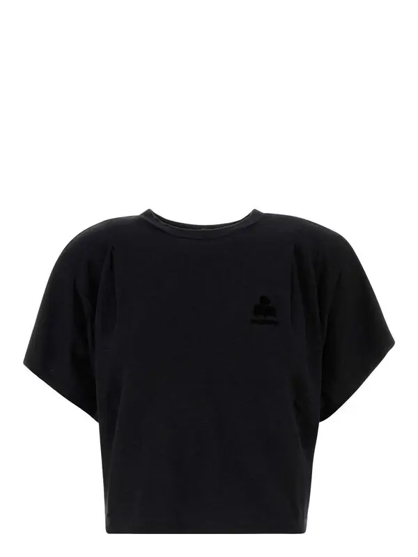 Isabel Marant Étoile Linen Kayanzae T-shirt - Black