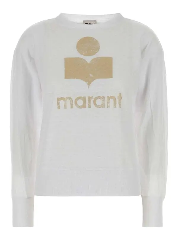 Isabel Marant Étoile Linen Klowia T-shirt - White