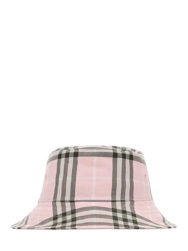 Burberry Embroidered Canvas Bucket Hat - Multicolor
