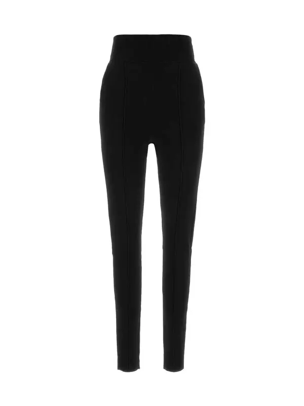 Chloé Viscose Blend Leggings - Black