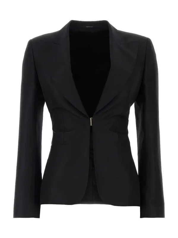 Gucci Faille Blazer - Black