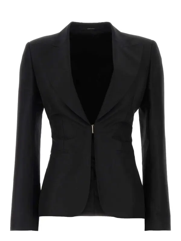 Gucci Faille Blazer - Black