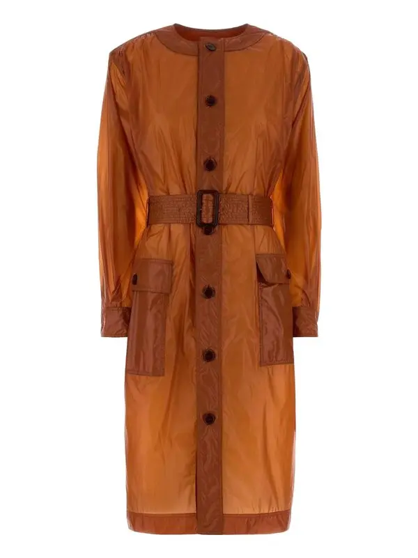 Saint Laurent Nylon Dress - Orange