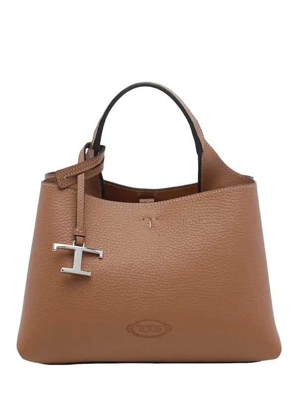 TOD'S Micro Leather Handbag - Brown