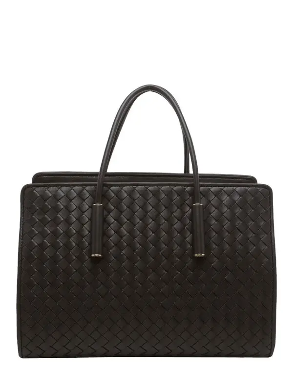 Bottega Veneta Barbara Small Tote - Brown