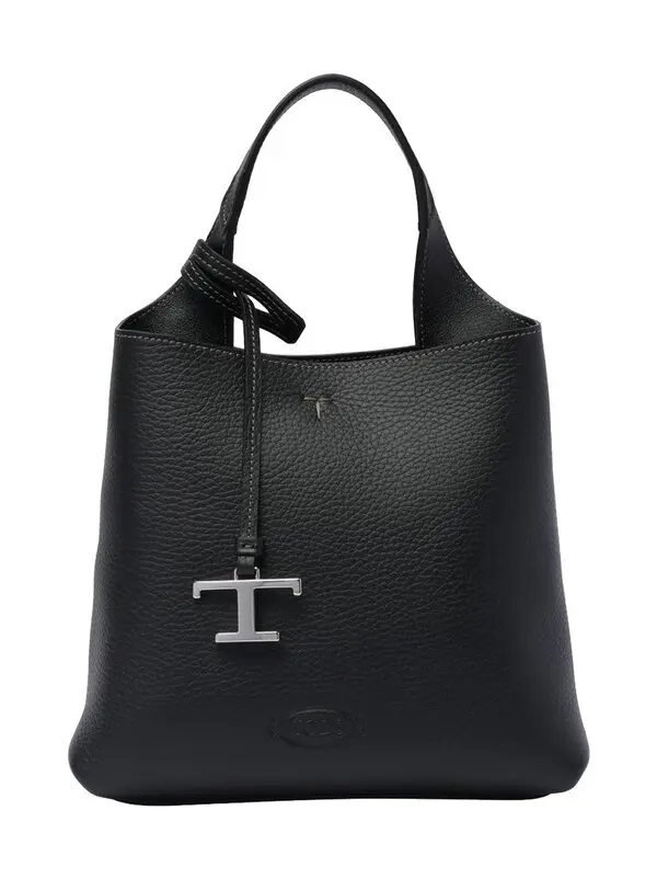 TOD'S Leather Mini Handbag - Black