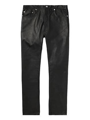 GALLERY DEPT. 5001 Leather Trousers - Black