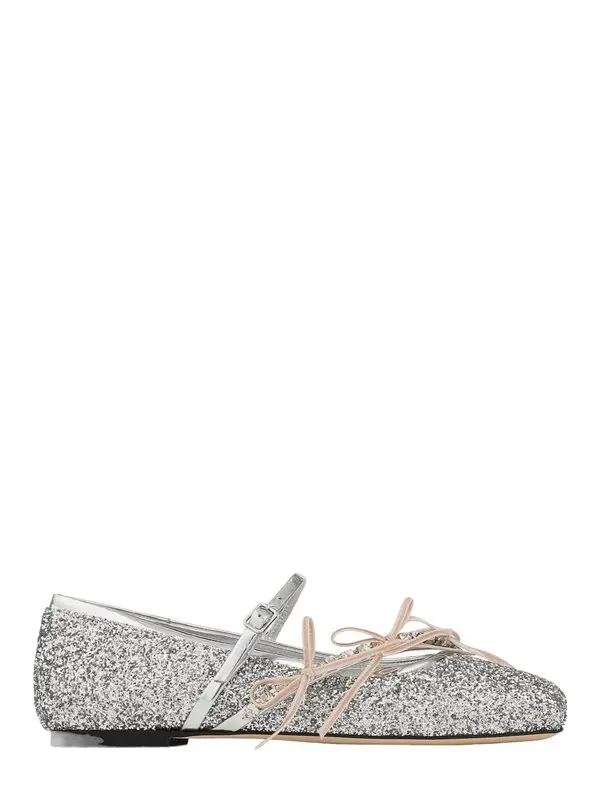 JIMMY CHOO Loli Ballet Flats - Gray