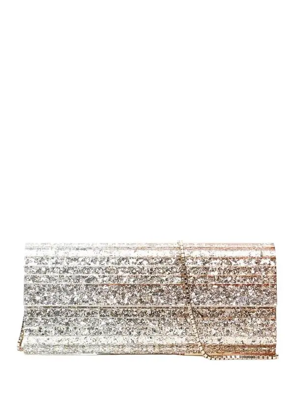 JIMMY CHOO Gradient Sequin Clutch - Multicolor