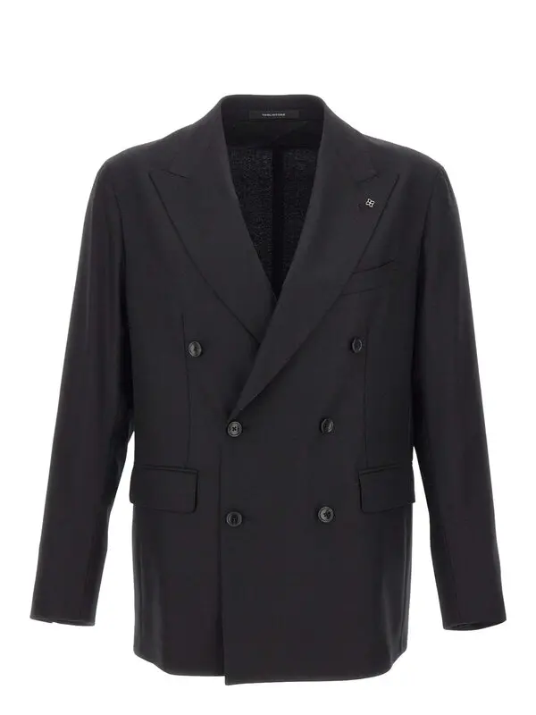 Tagliatore Double-breasted Blazer - Black