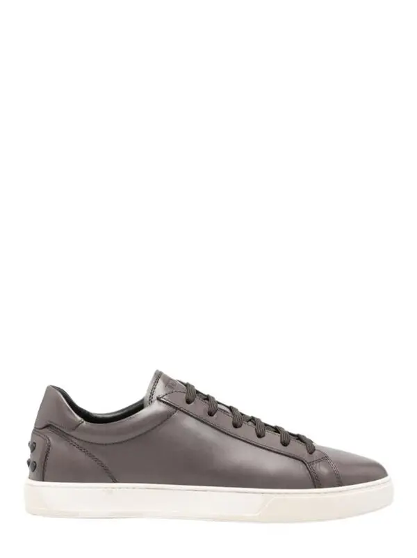 TOD'S Leather Sneakers - Grey