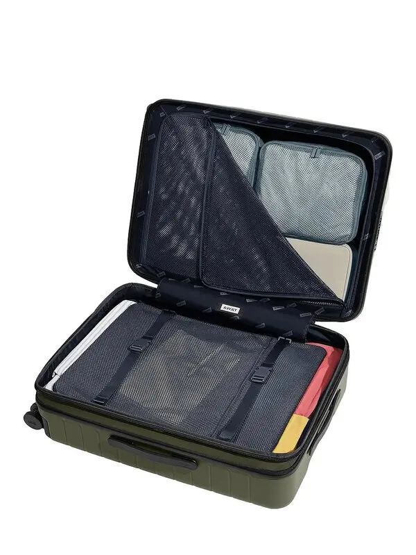 AWAY Medium Flex Suitcase - Olive Green