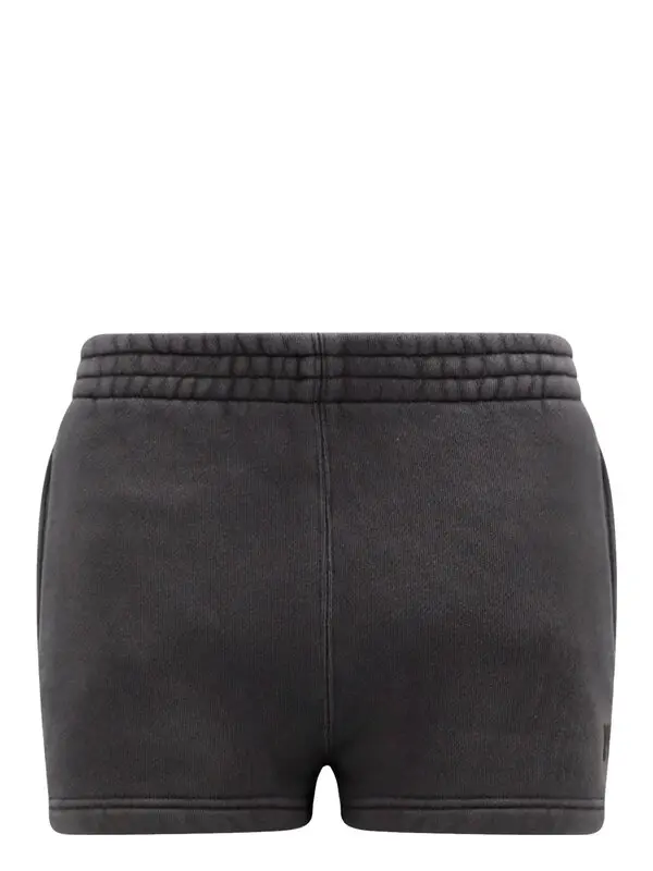 Alexander Wang Logo Detail Shorts - Black