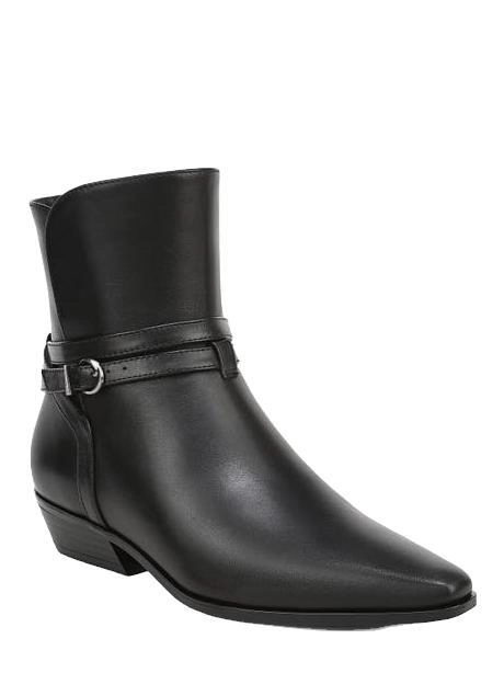 Naturalizer Boden Buckled Ankle Boot - Black Leather