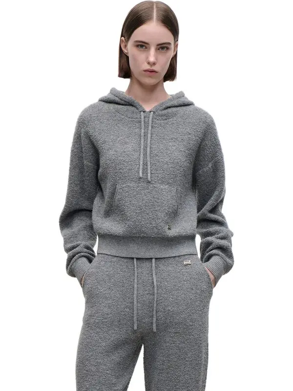 Victoria Beckham Lana Hoodie - Mid Grey