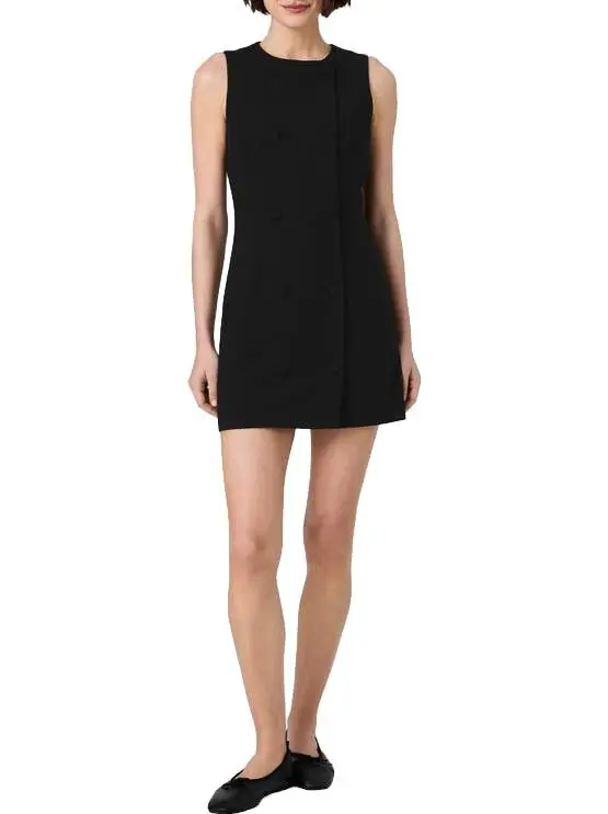 French Connection Whisper Sleeveless Mini Dress - Black