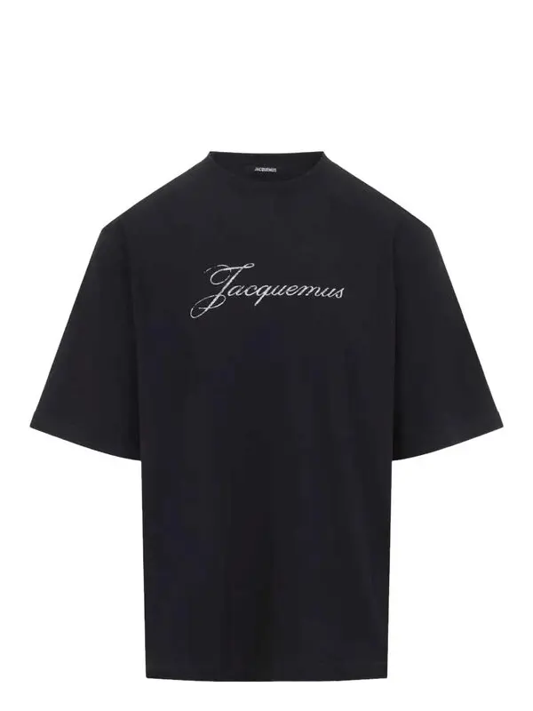 Jacquemus Logo-print T-shirt - Black
