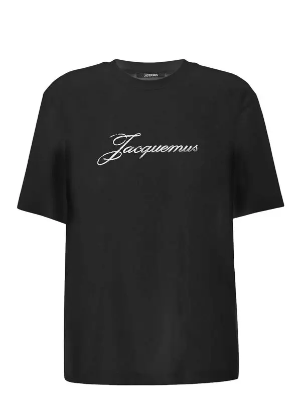 Jacquemus Logo T-shirt - Black