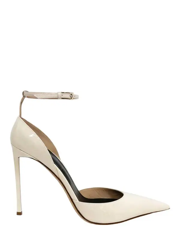 TOM FORD Elegant Pumps With Adjustable Ankle Strap - White