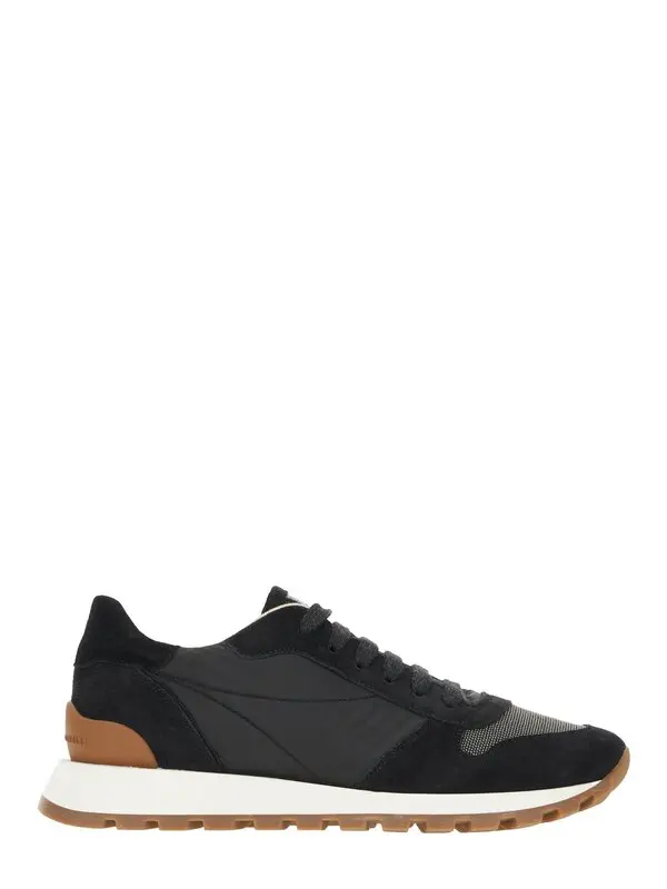 Brunello Cucinelli Athletic Lace Up Sneakers - Multicolor
