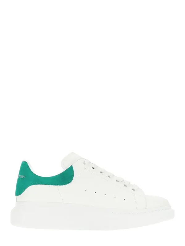 Alexander McQueen Leather And Suede Sneakers - Multicolor