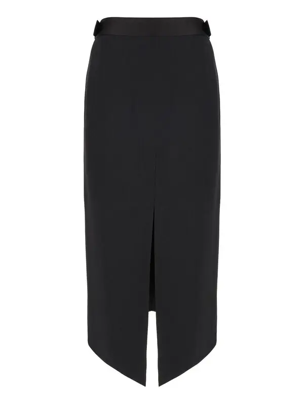 TOM FORD Skirt With Split Detail - Multicolor