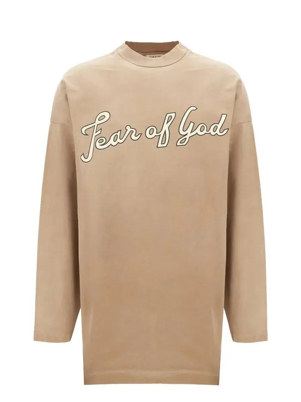 Fear Of God Long Sleeve T-shirt With Graphic Print - Multicolor