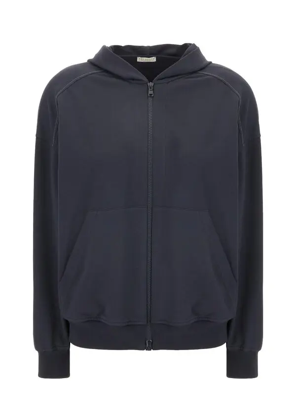 Brunello Cucinelli Hooded Sweatshirt - Multicolor
