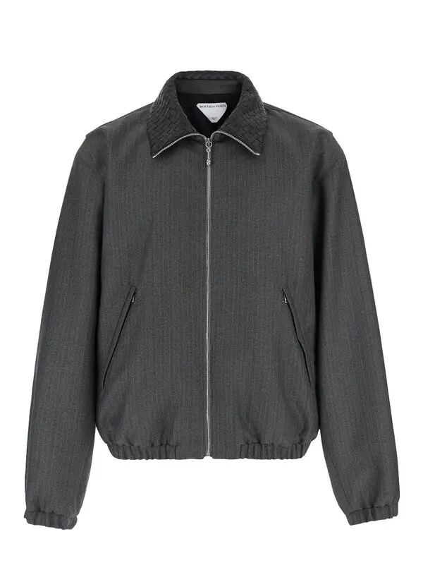 Bottega Veneta Lana Gessata Jacket - Multicolor