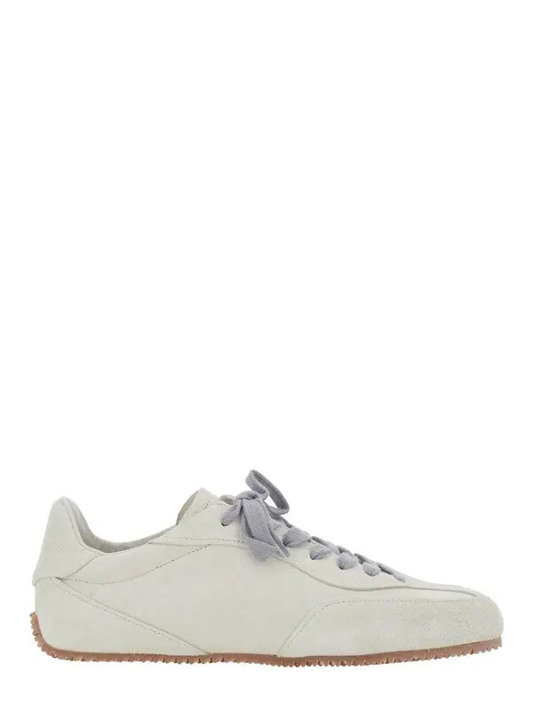 Axel Arigato Daze Leather Low Top Sneakers With Contrasting Laces - Multicolor