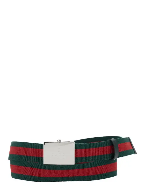Gucci Plaque Belt - Multicolor