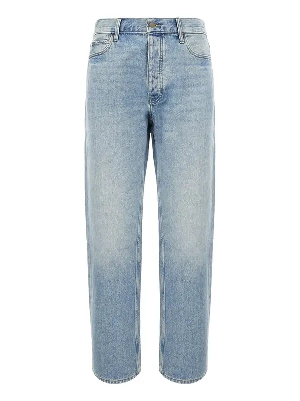 Fear Of God Straight Leg Jeans - Multicolor