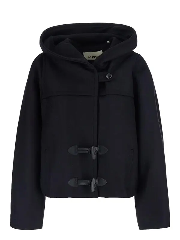 Isabel Marant Étoile Hooded Duffle Jacket - Multicolor
