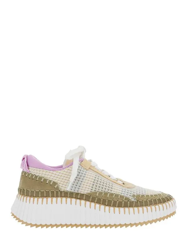 Chloé Nama Sneakers - Multicolor