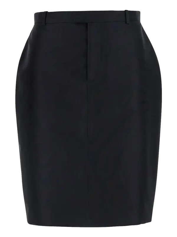 Gucci Fine Silk Faille Skirt - Multicolor