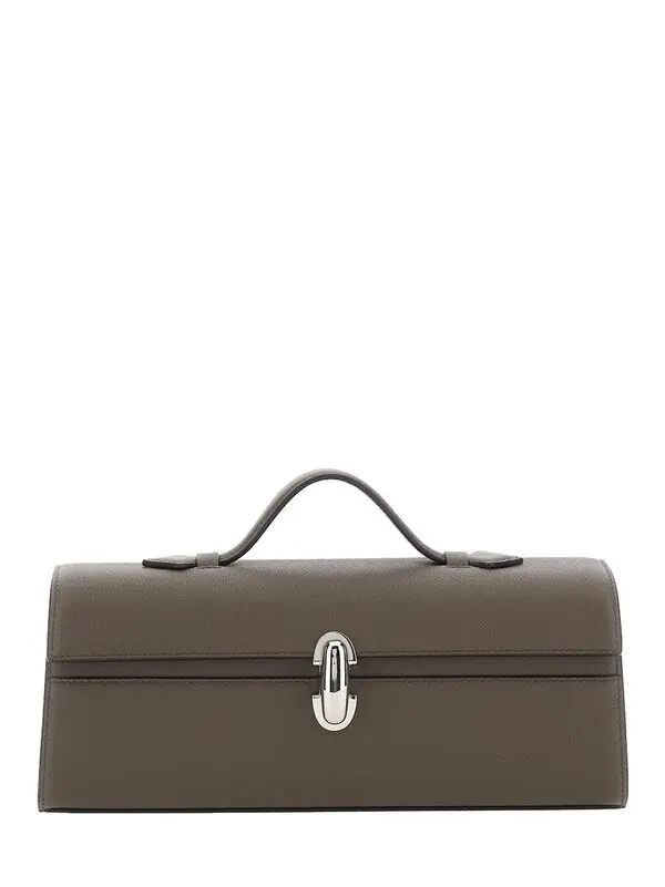 Savette Symmetry Slim Handbag In Leather - Multicolor