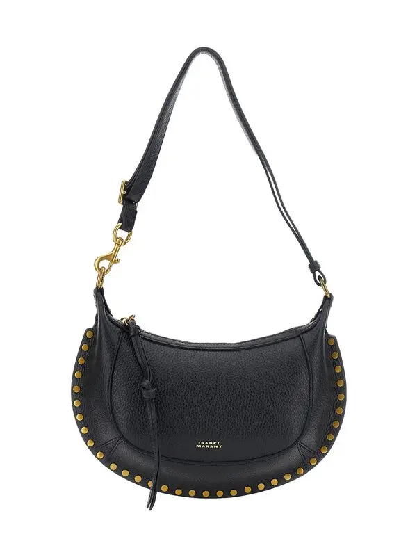 Isabel Marant Étoile Oskan Moon-gz Shoulder Bag - Black