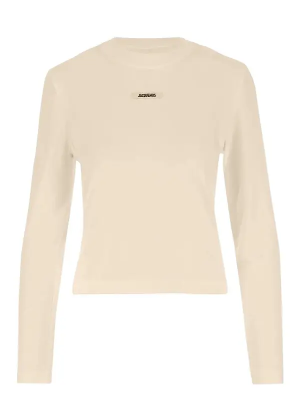 Jacquemus Le Gros Grin Long Sleeve T-shirt - Brown
