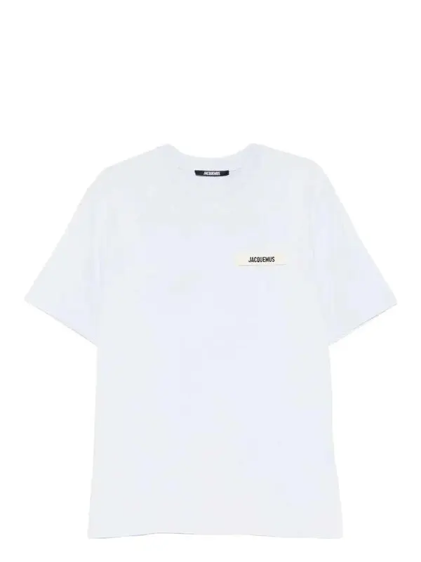 Jacquemus T-shirt With Patch - Blue