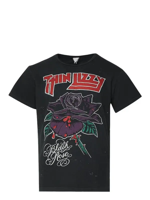 MadeWorn Thin Lizzy Tee Coal - Black