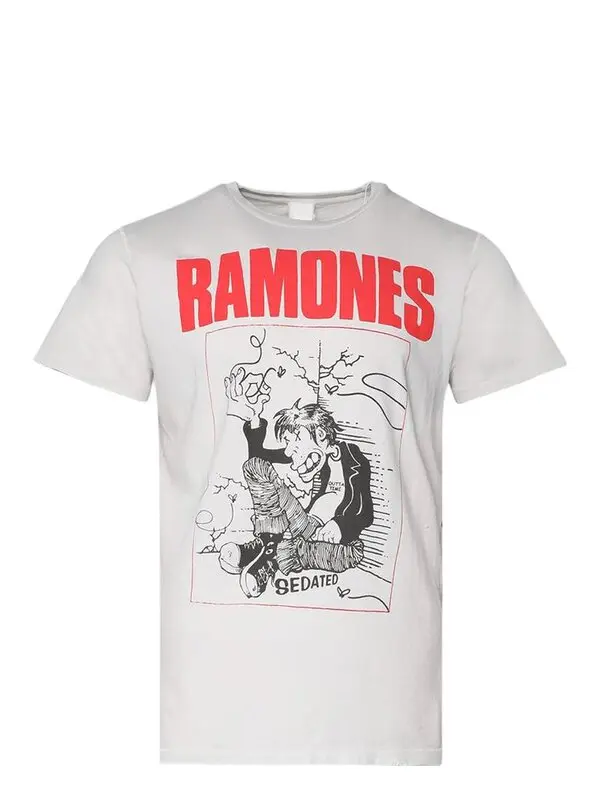 MadeWorn Ramones Tee Vintage White - Off White