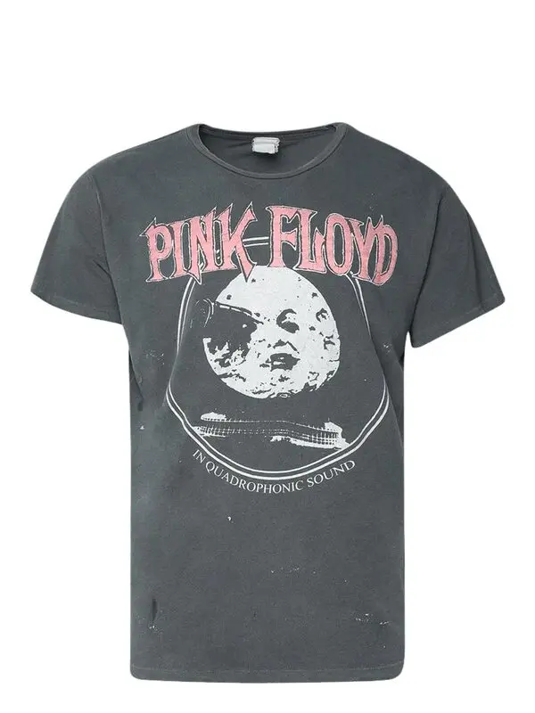MadeWorn Pink Floyd Tee Dusk - Charcoal