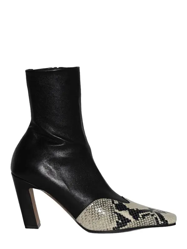 Khaite Nevada Stretch High Boot - Black