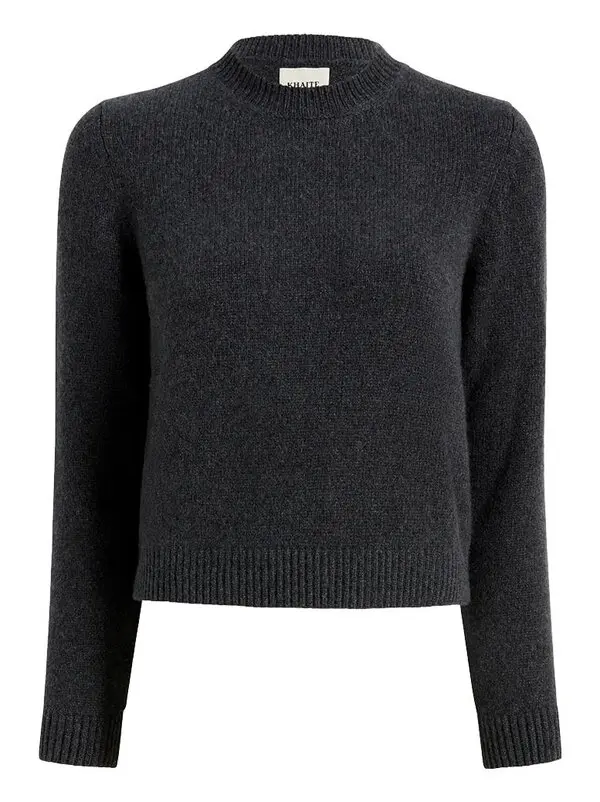 Khaite Leta Sweater Charcoal - Grey