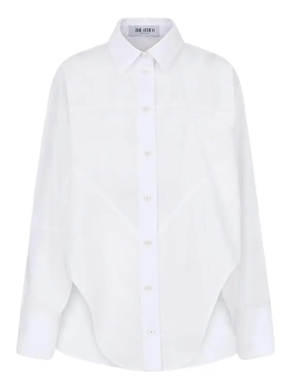Attico Long Sleeve Shirt - White