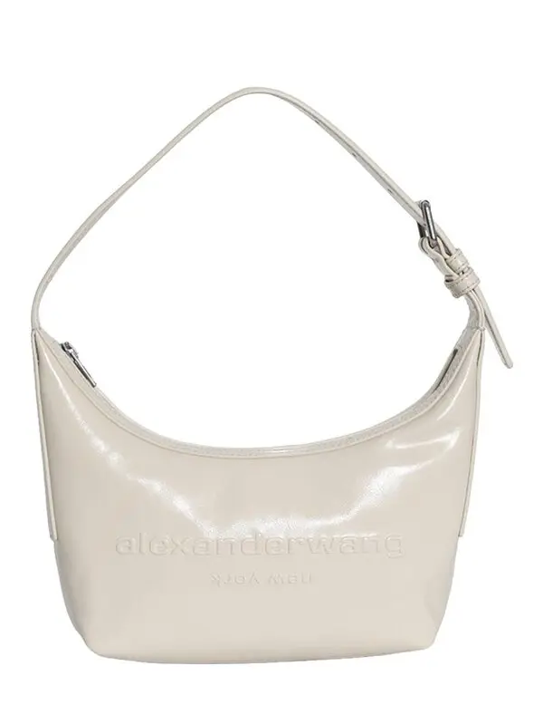 Alexander Wang Punch Small Hobo Bag - White